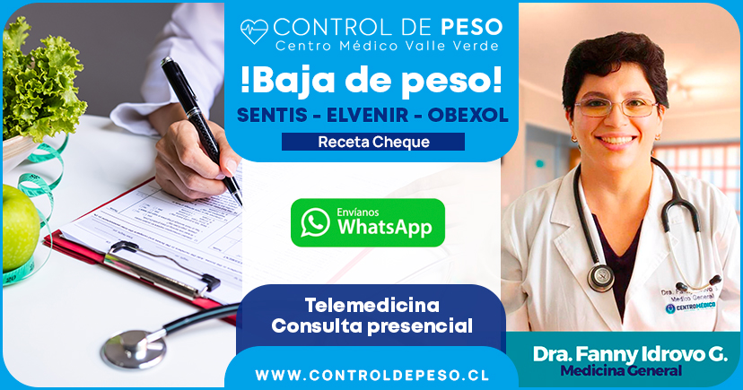 Control de Peso - pastillas sentis obexol - Control de peso